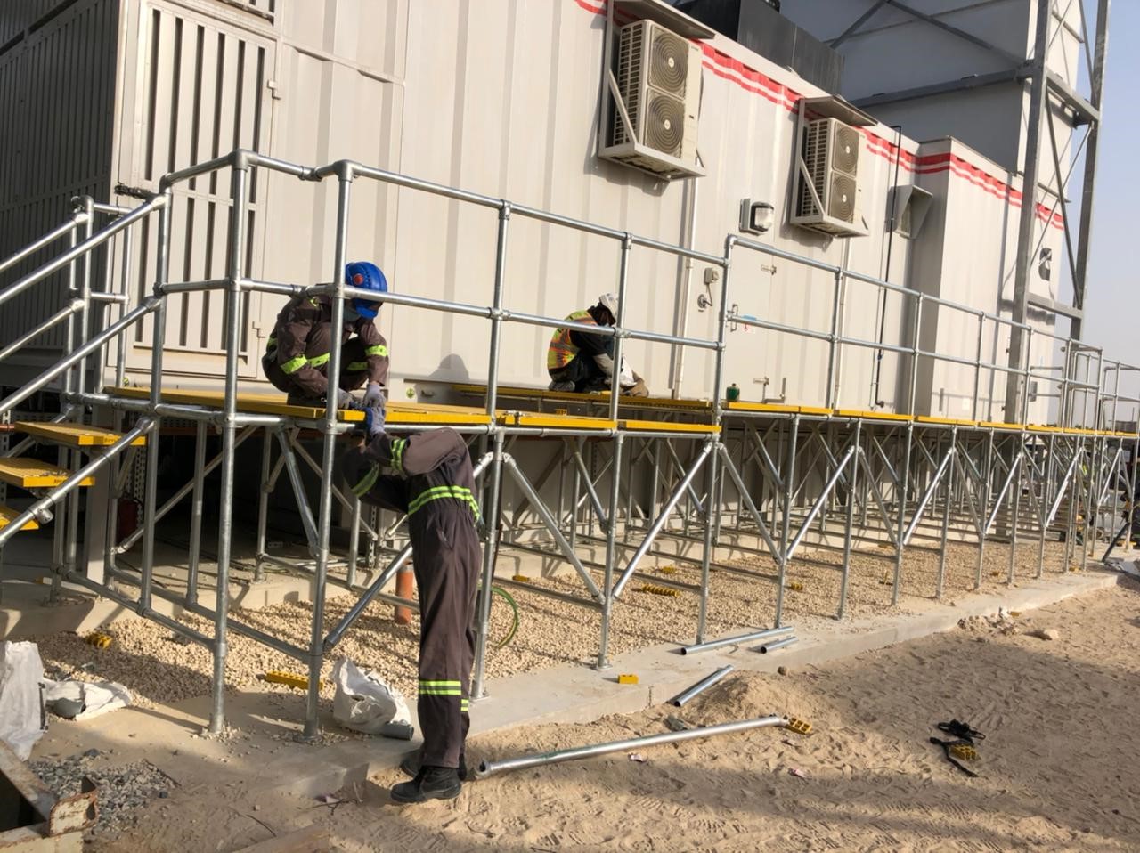 Complete Safe Access Solution for a Data Centre in UAE - Kee Safety